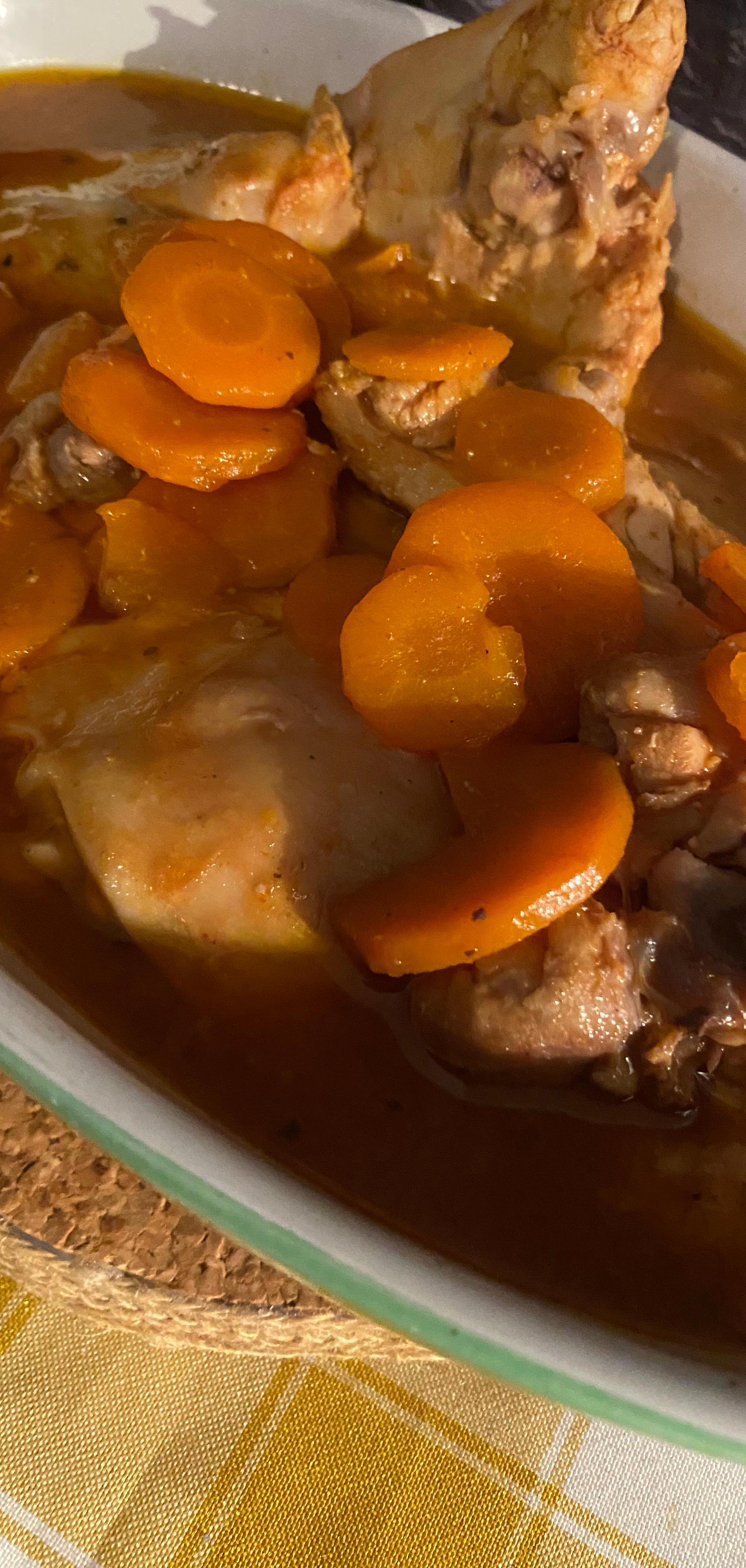 Frango Estufado com Legumes - Receita Companion Connect XL | Moulinex