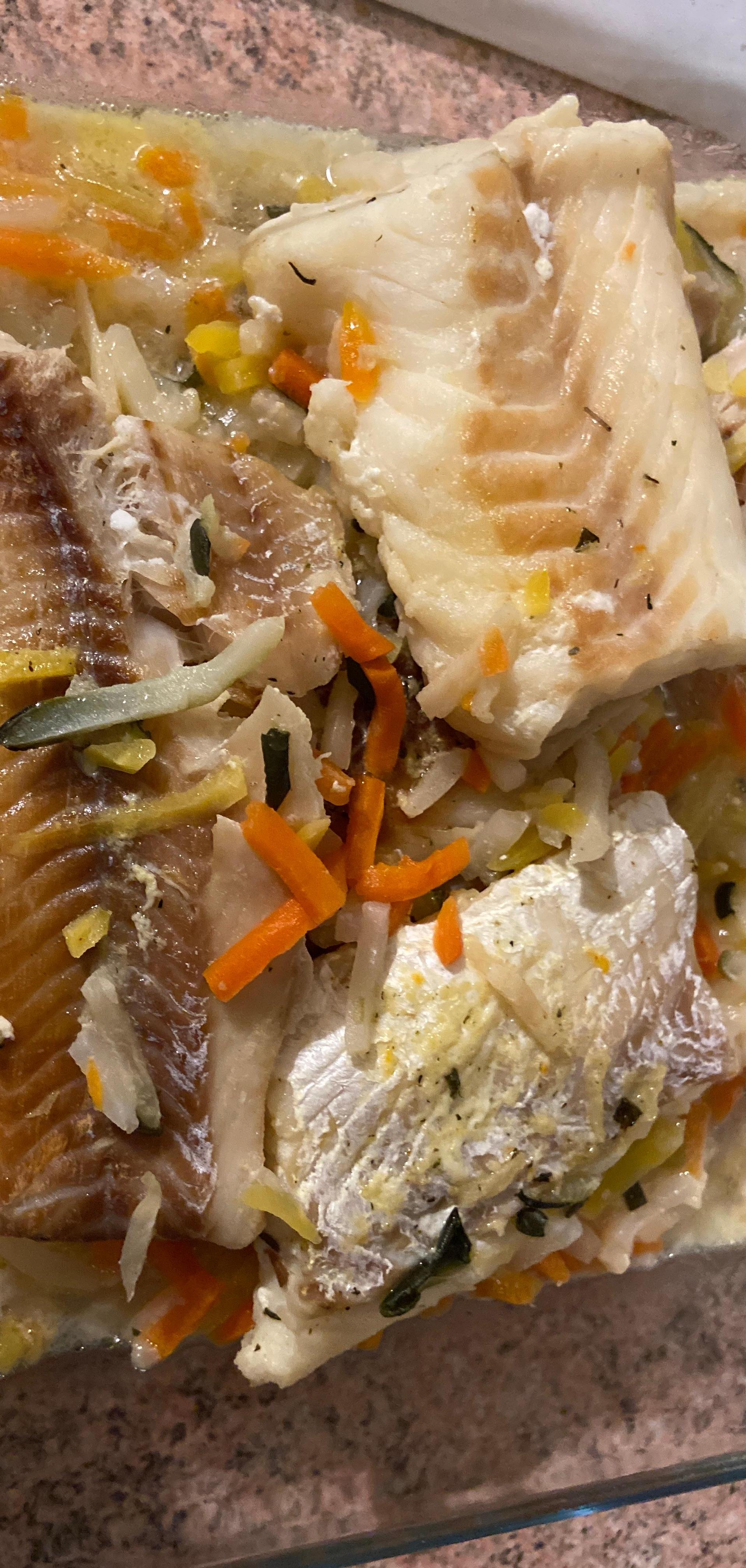Poisson julienne de légumes - Recette Cookeo | Moulinex