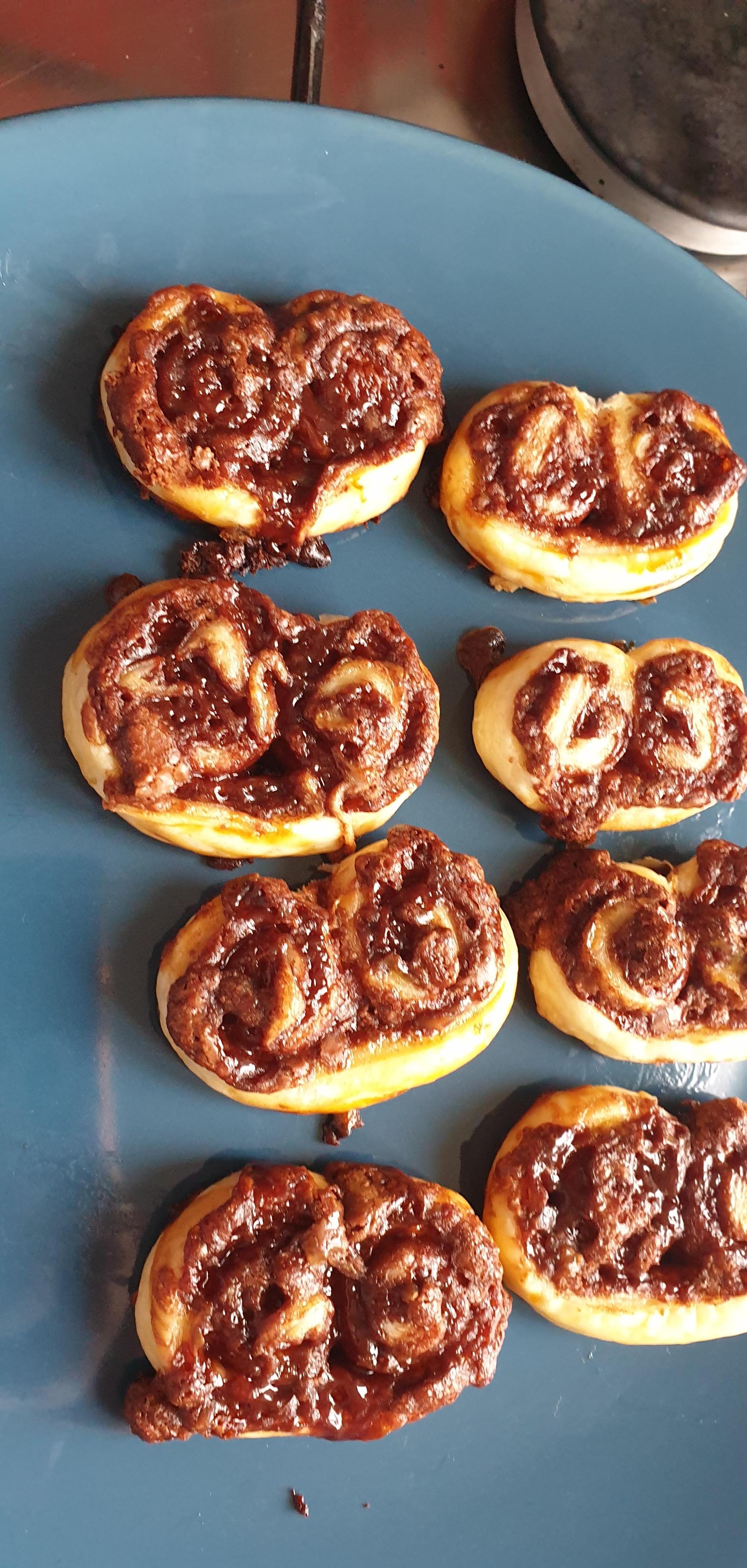 Palmier a la pate a tartine Milka - Recette Cake Factory | Tefal