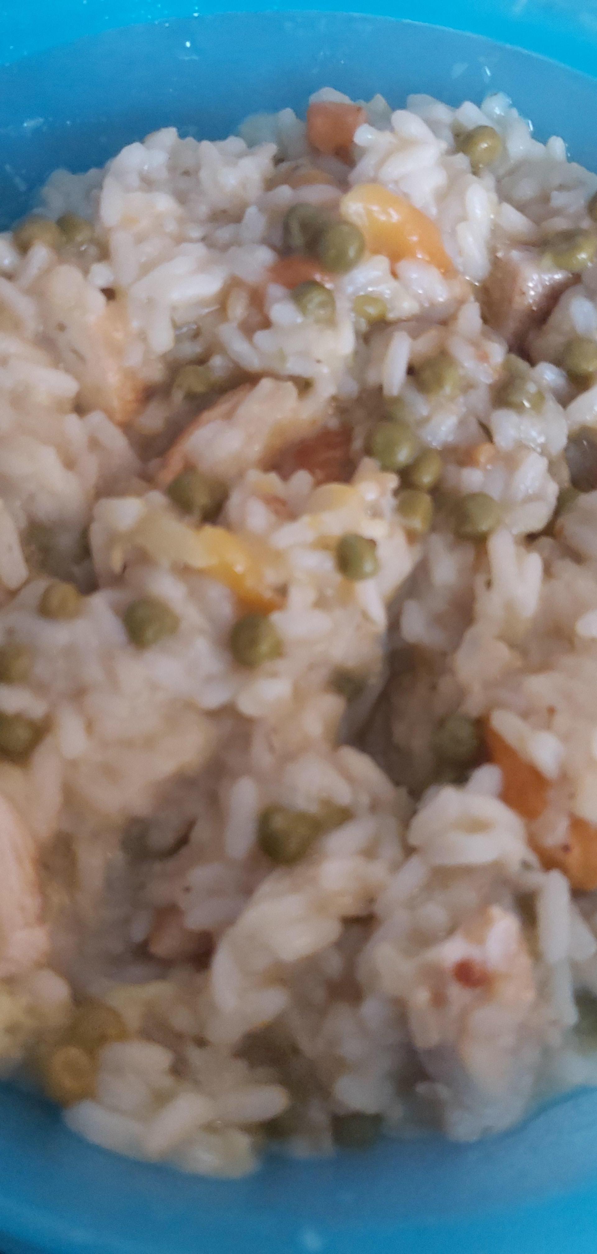 Rata Pommes de terre, saucisses et pois-carottes - Recette Cookeo ...