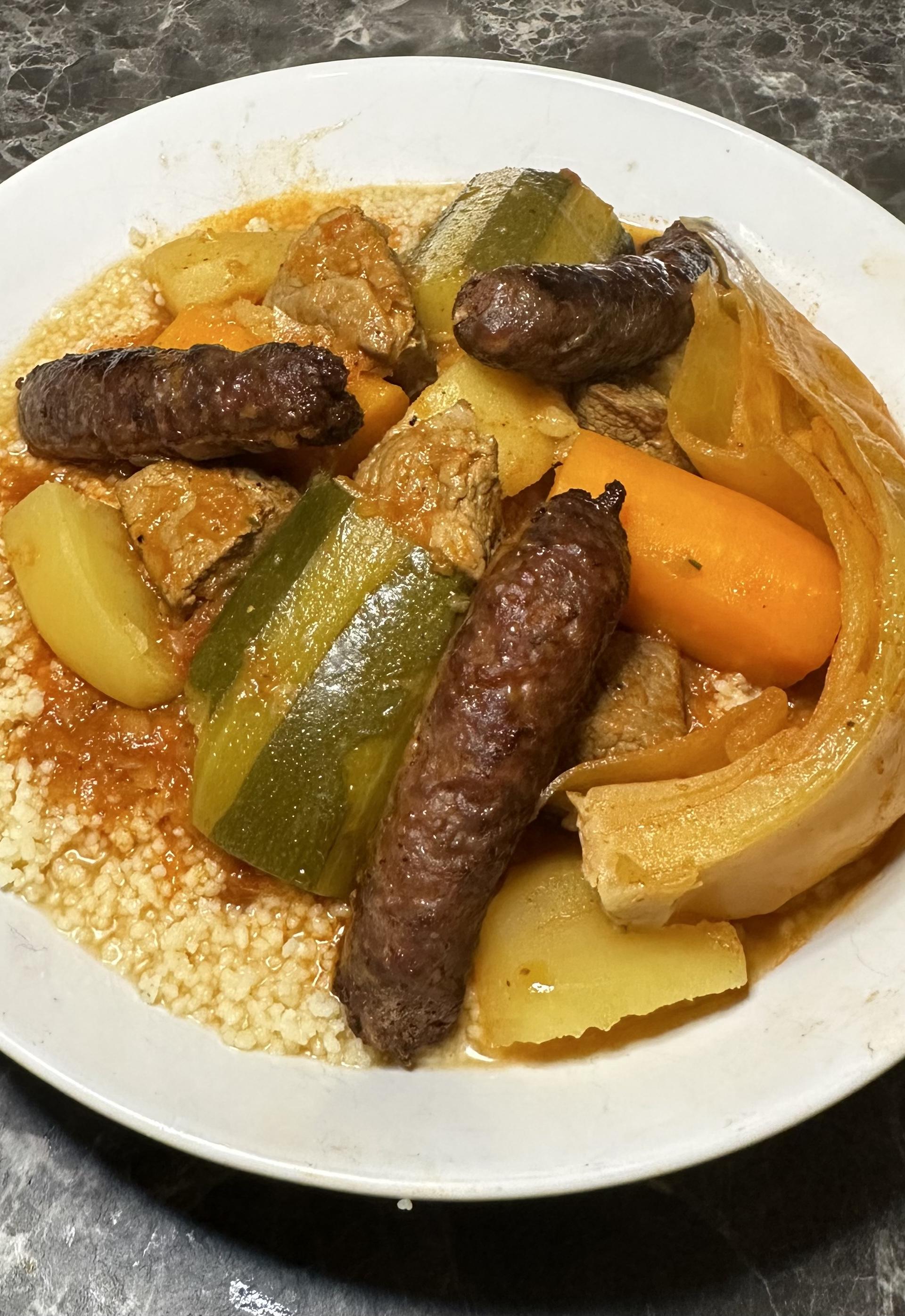 Couscous Agneau (merguez) + Semoule expresse (K) - Recette Cookeo V3 ...