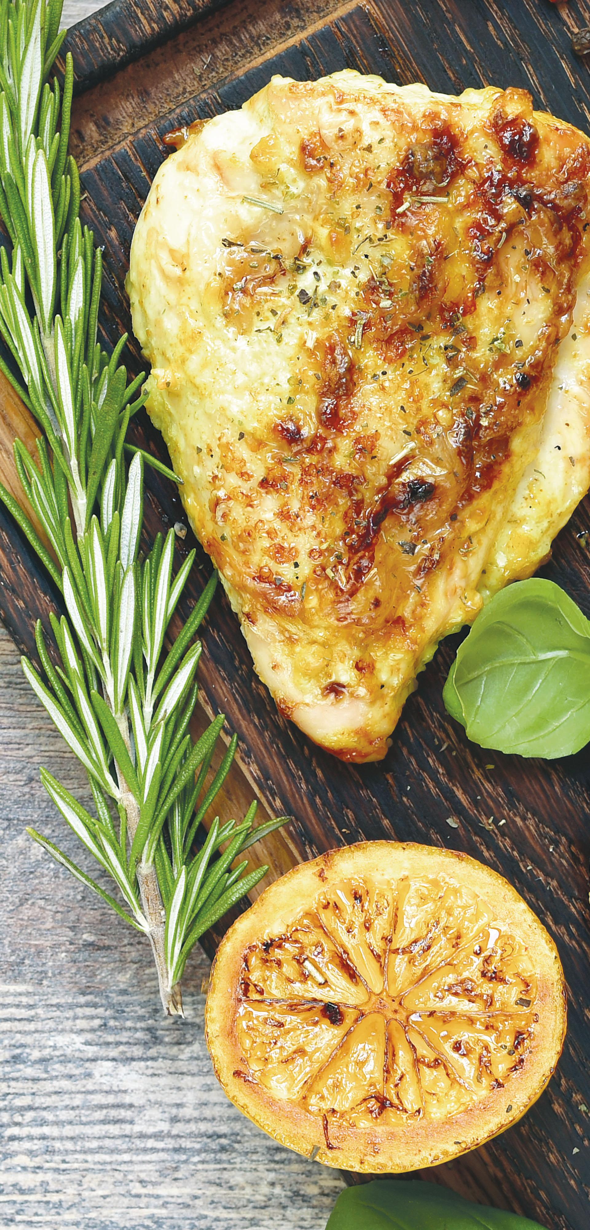 Griechisches gegrilltes Hähnchen und Zitronenkartoffeln - Rezepte Dual ...