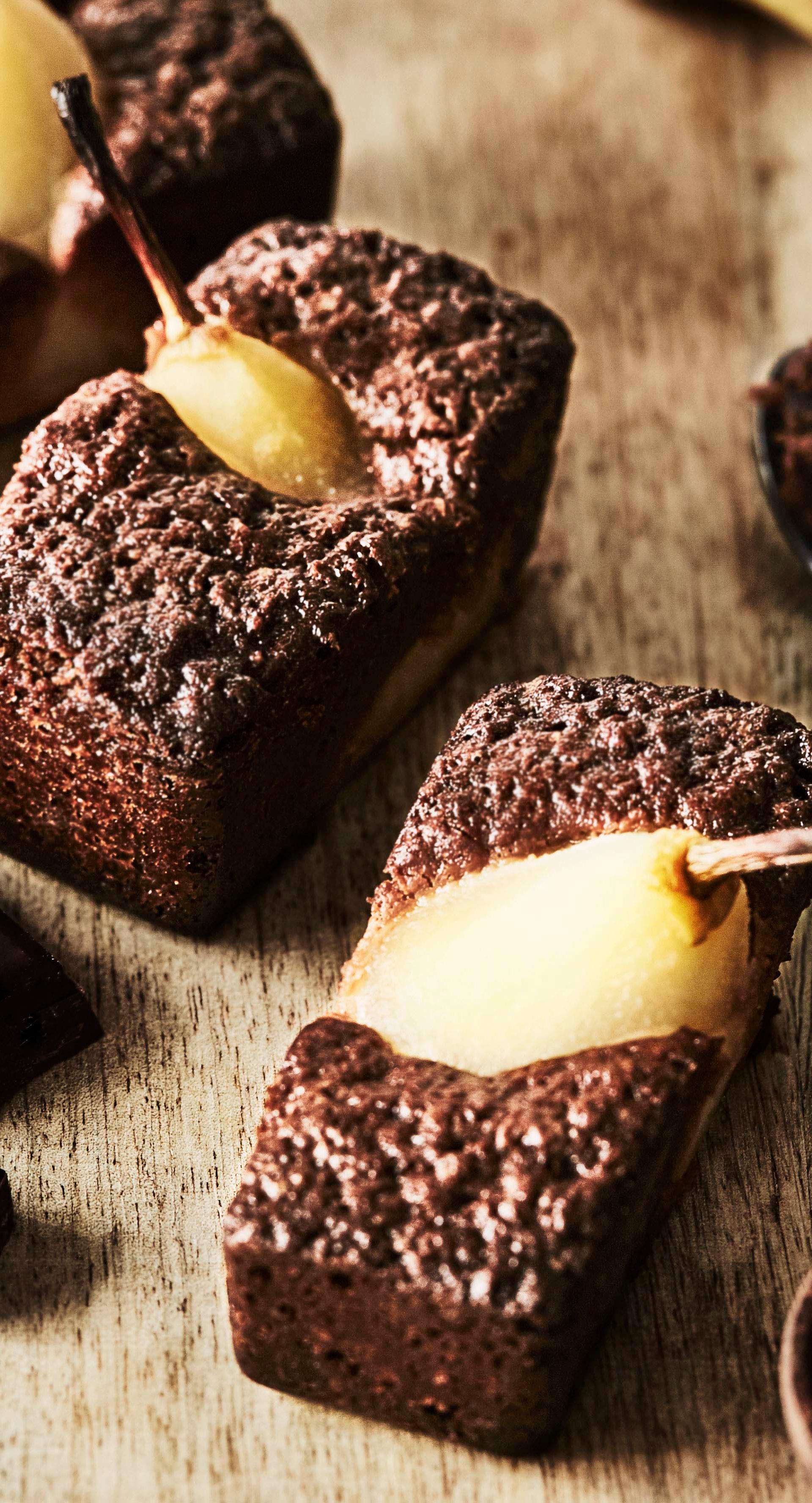 Mini cakes marbrés ricotta chocolat - Recette Cake Factory | Tefal