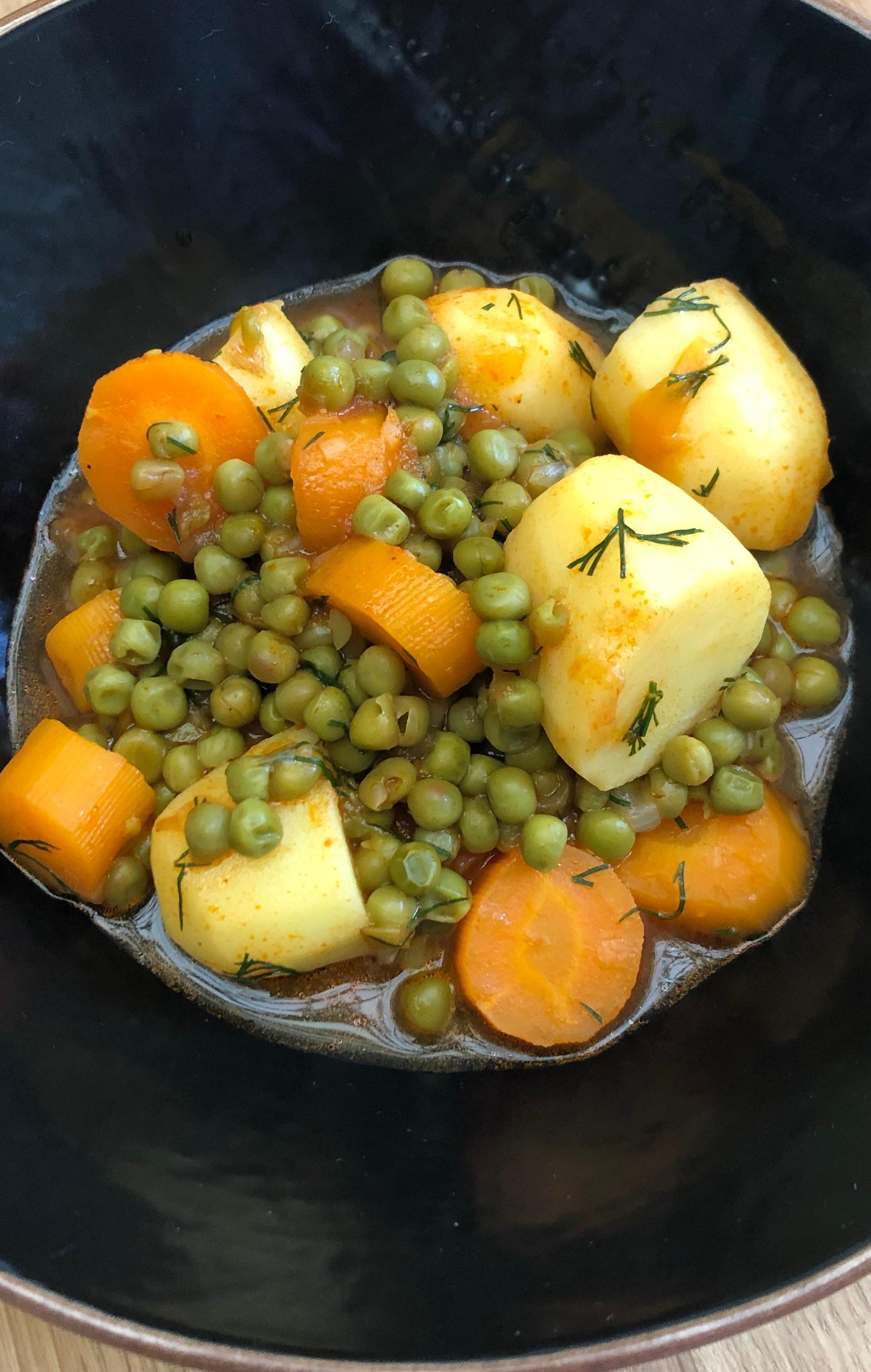 Riz petit pois carotte - Recette Cookeo | Moulinex