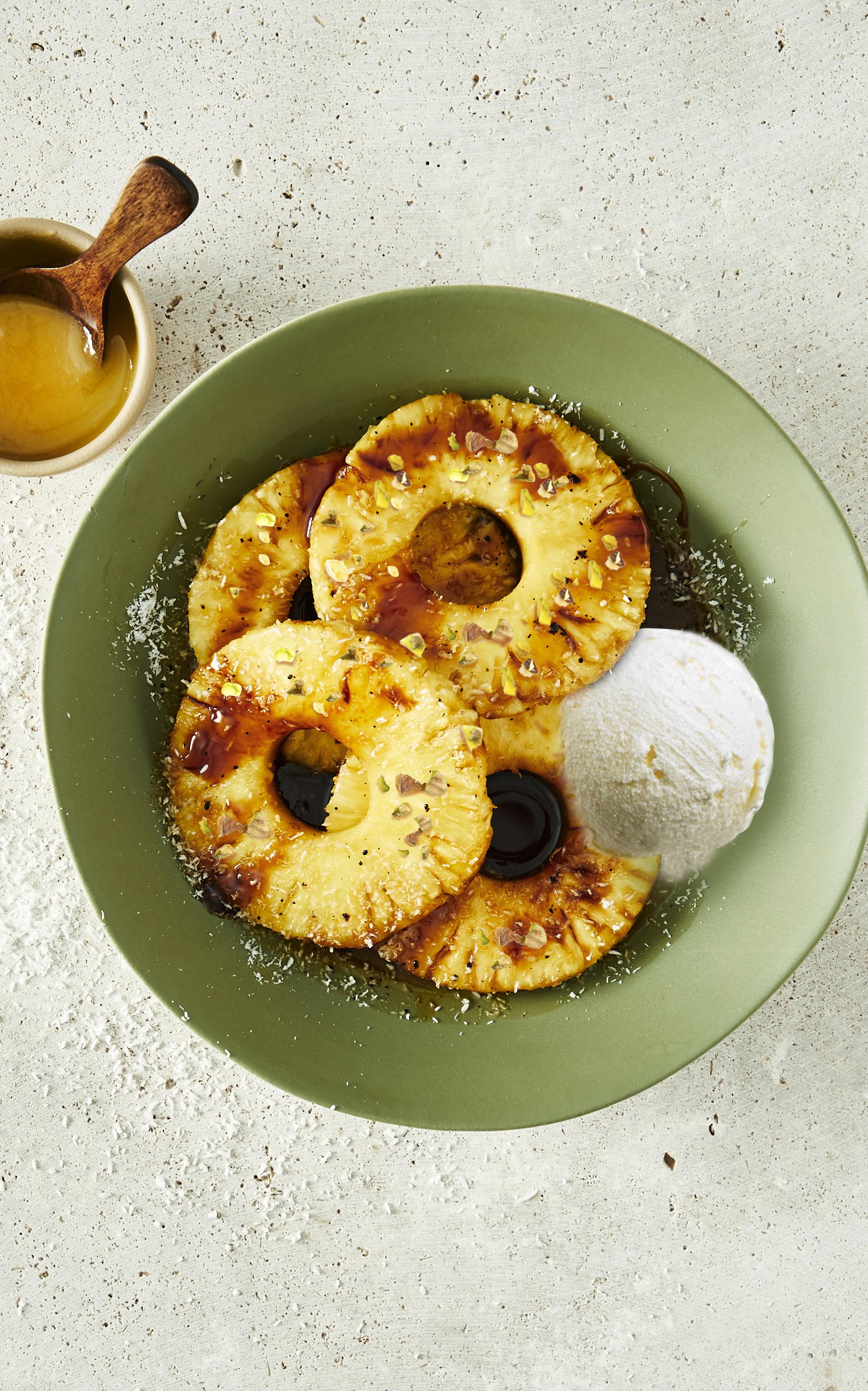 Ananas caramélisé - Recette Easy Fry XL Surface | Moulinex