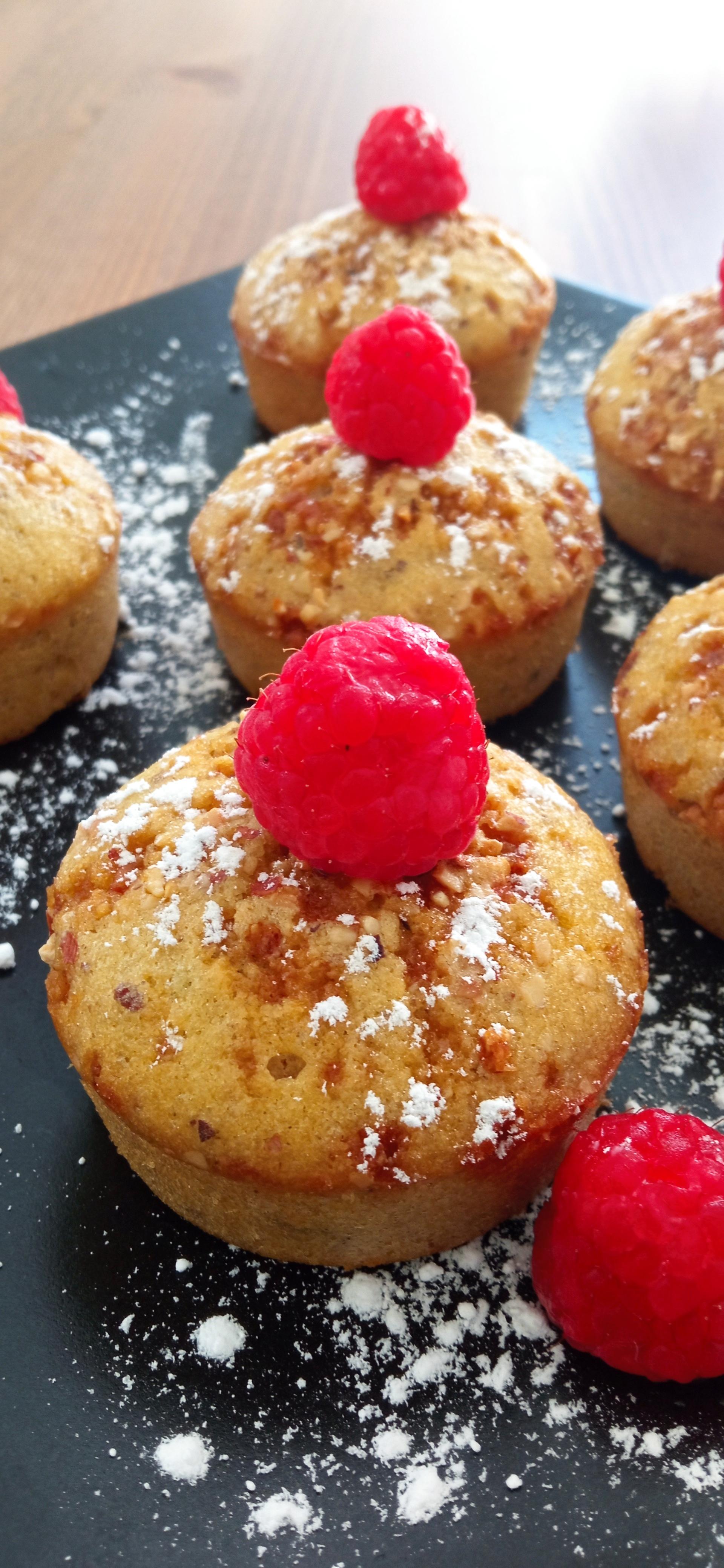 12 muffins aux framboises - Recette Cake Factory Infinity | Tefal