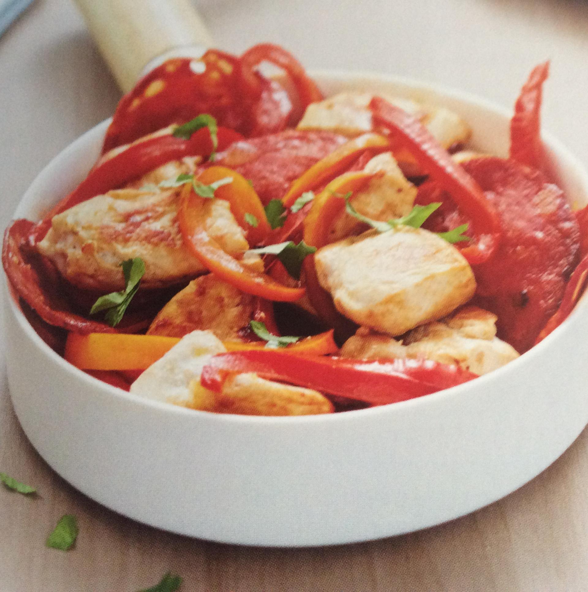 Sauté de dinde à la tomate - Recette Cookeo | Moulinex