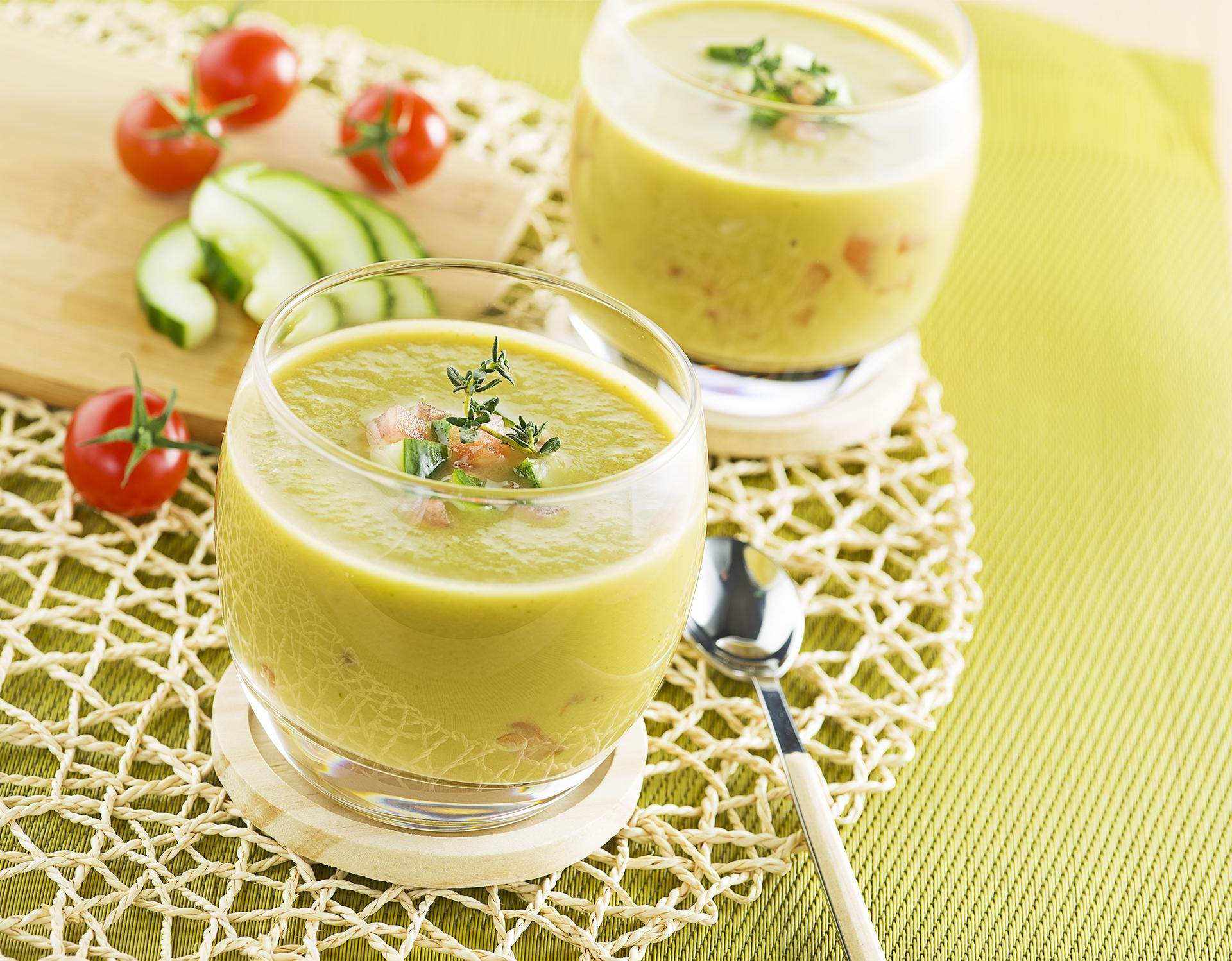 Soupe d'été au concombre - Recette undefined | Tefal