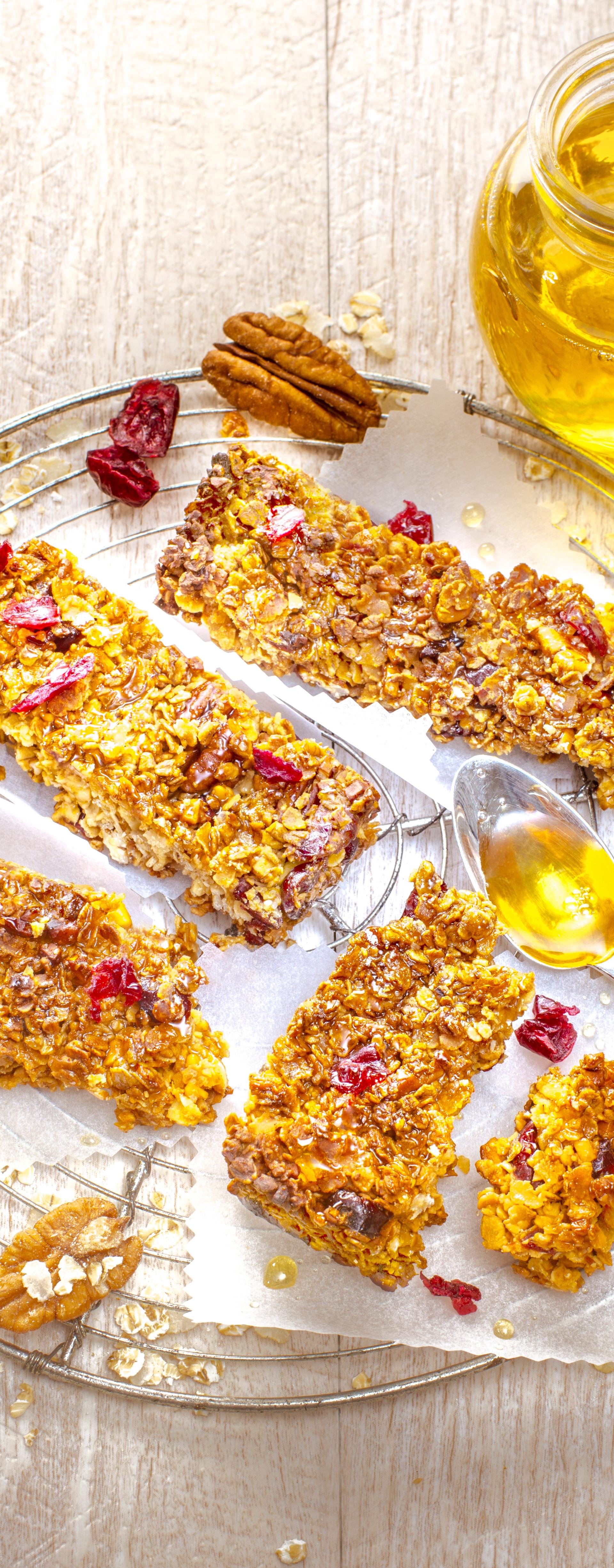 Barres de granola maison - Recette Easy Fry Max | Moulinex