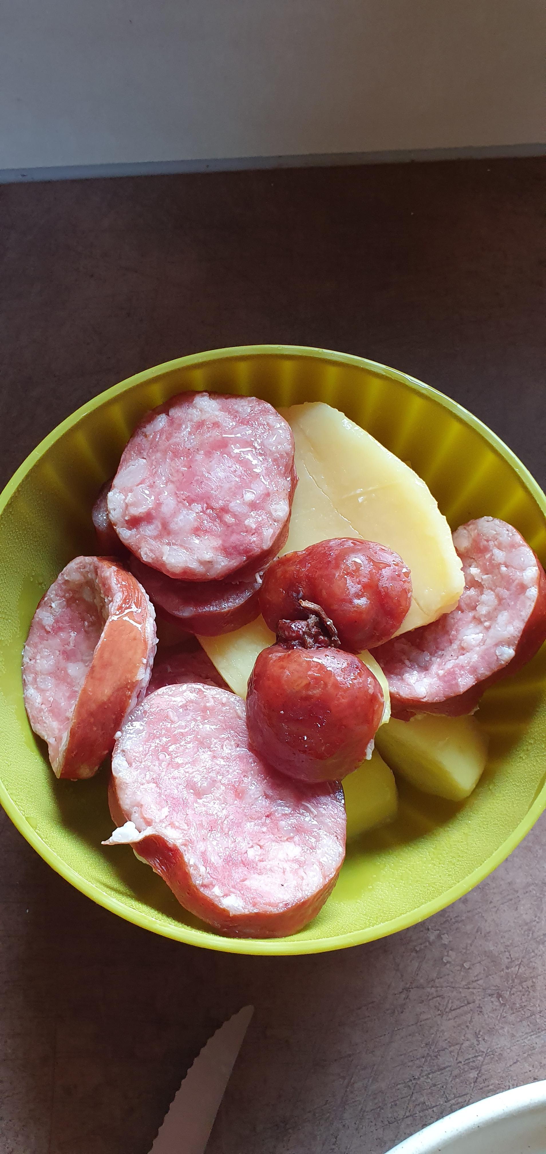 Saucisson à Cuire Et Pomme De Terre Recette Cookeo Moulinex