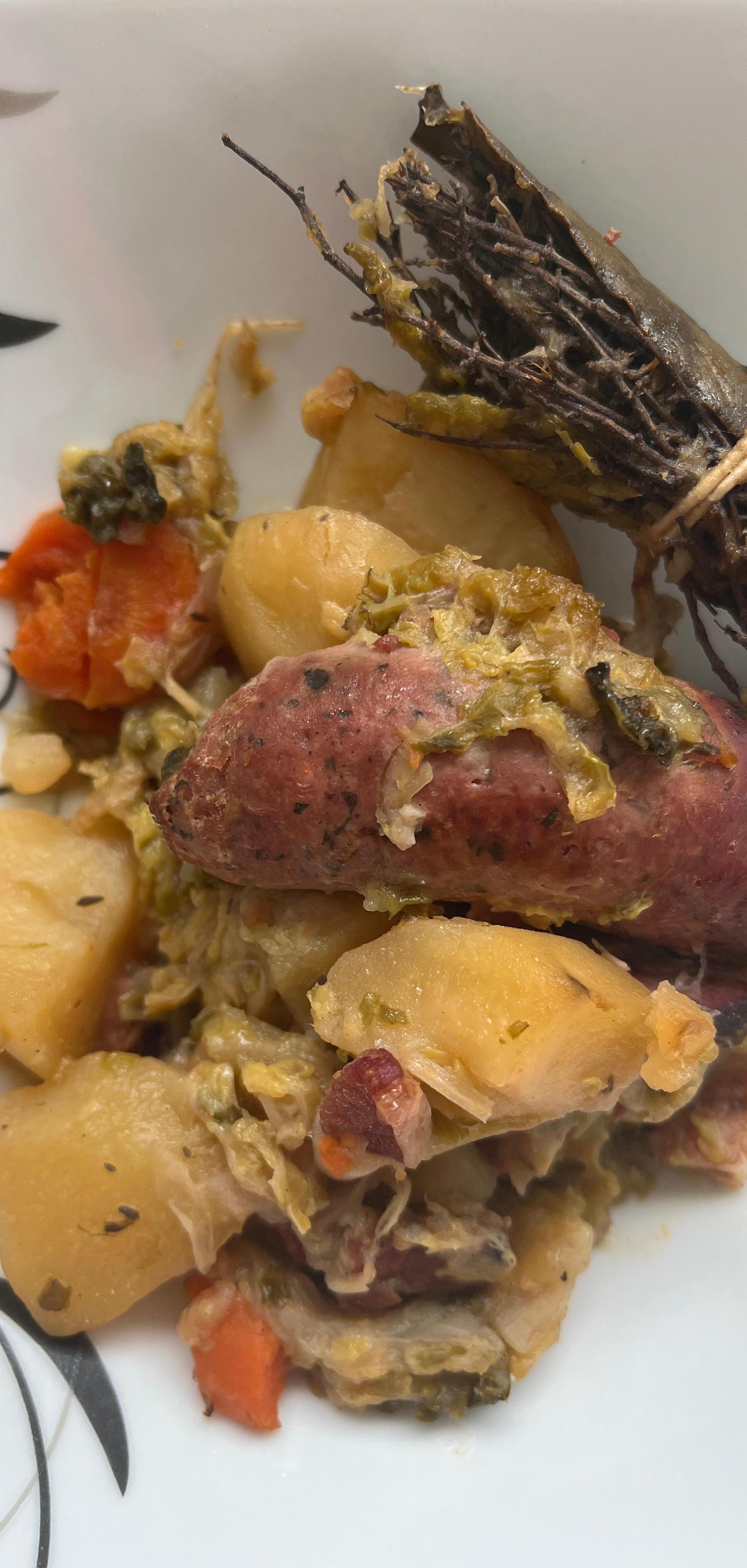 Saucisses au choux vert - Recette Cookeo | Moulinex