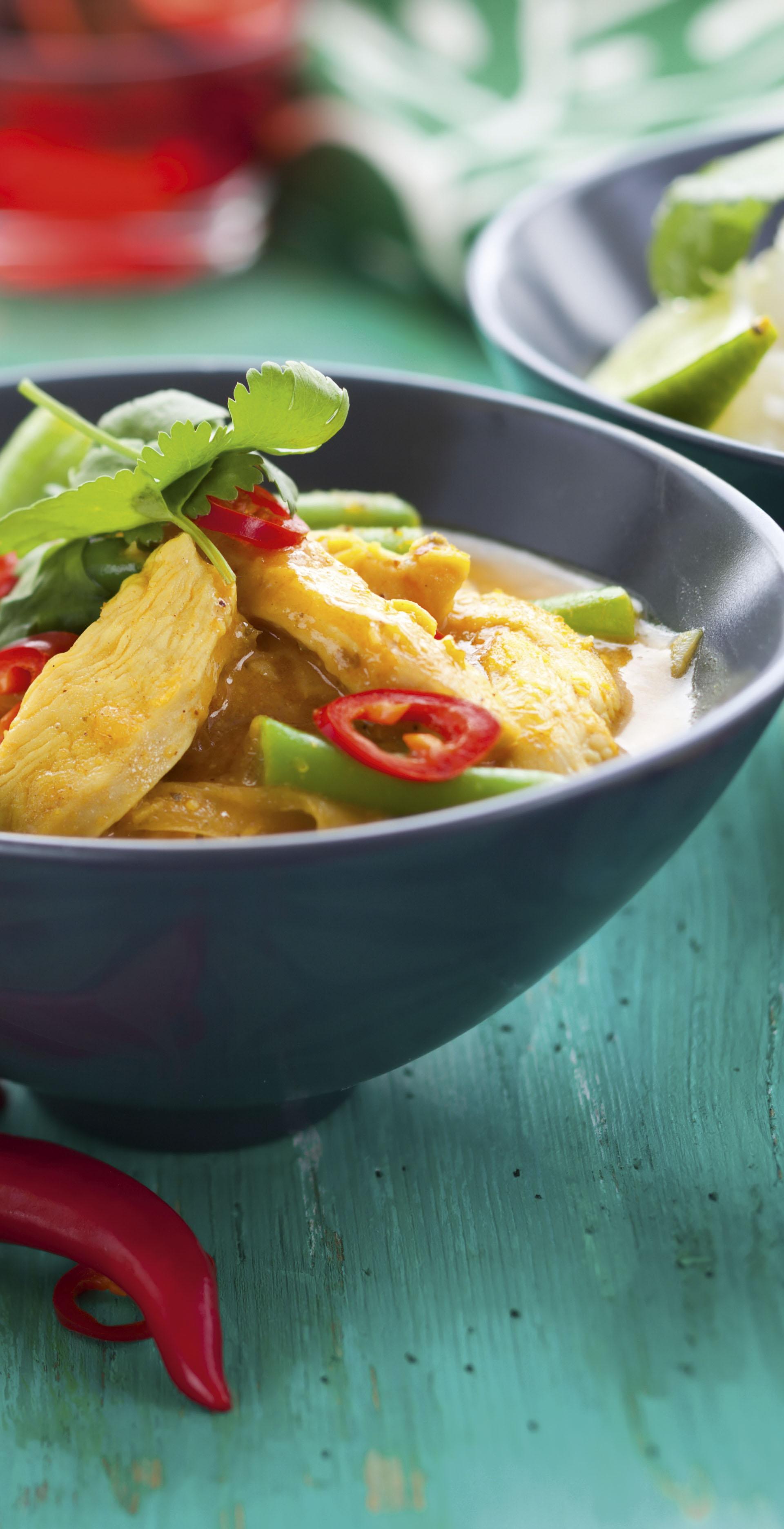 Grünes Thai-Curry mit Spargel und Pak Choi - Rezepte Prep & Cook | Krups