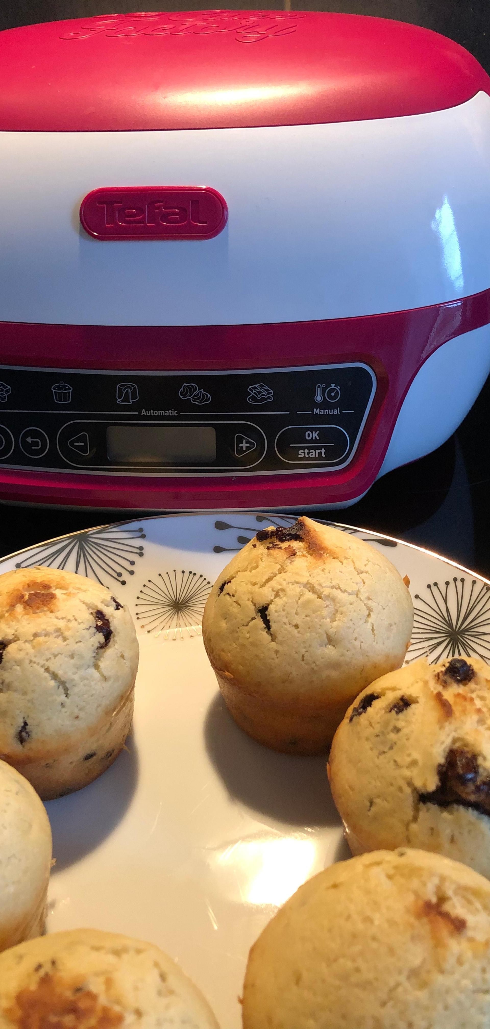 Muffins aux pépites de chocolat - Recette Cake Factory Infinity | Tefal