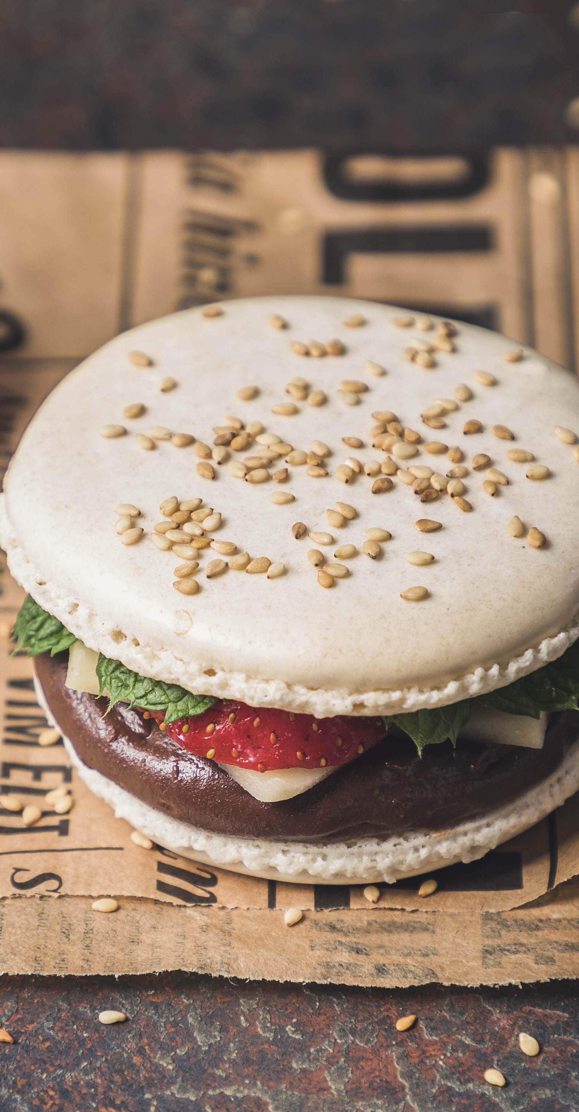 Macaron-Burger - Rezepte Prep & Cook | Krups