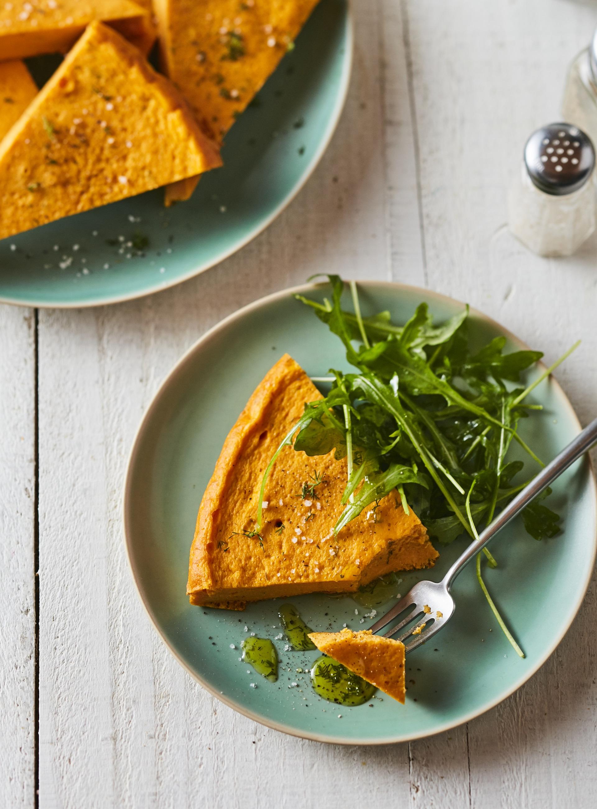 Flan de butternut et chèvre - Recette Cook'in One | Moulinex