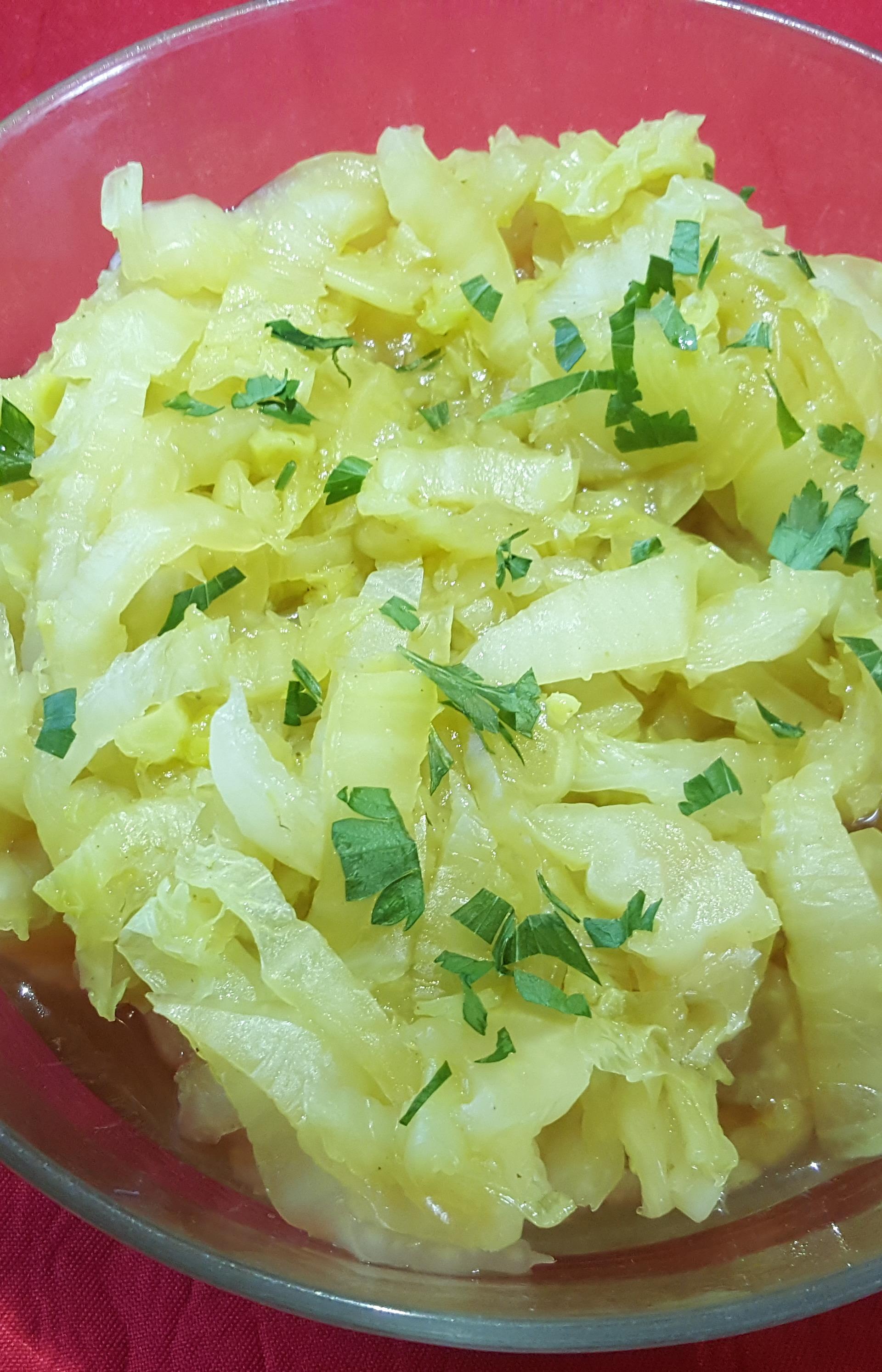 Chou braisé aux saucisses - Recette Cookeo V3 | Moulinex