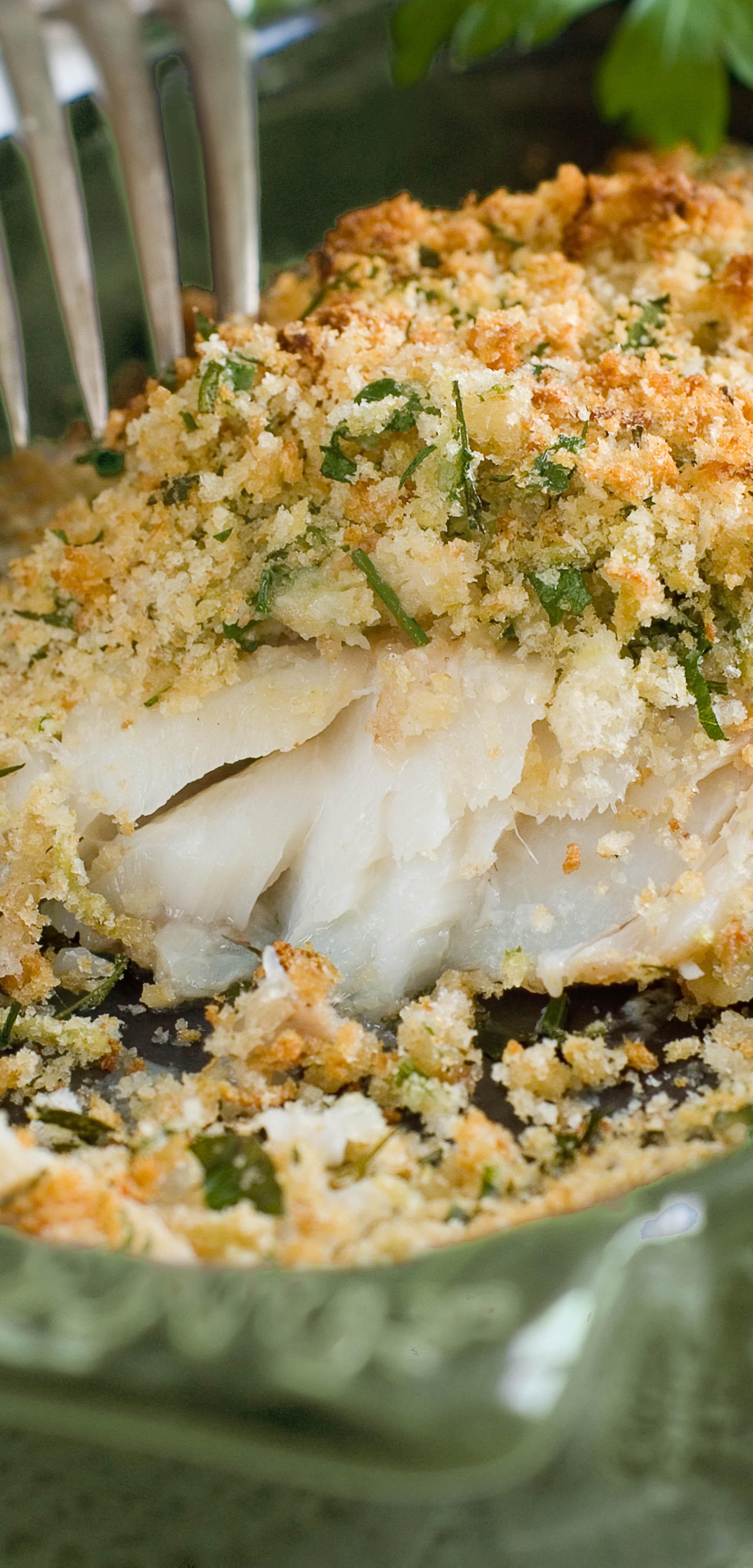 Pesce bianco in crosta di erbe e broccoli - Ricette EASY FRY & GRILL 2 ...
