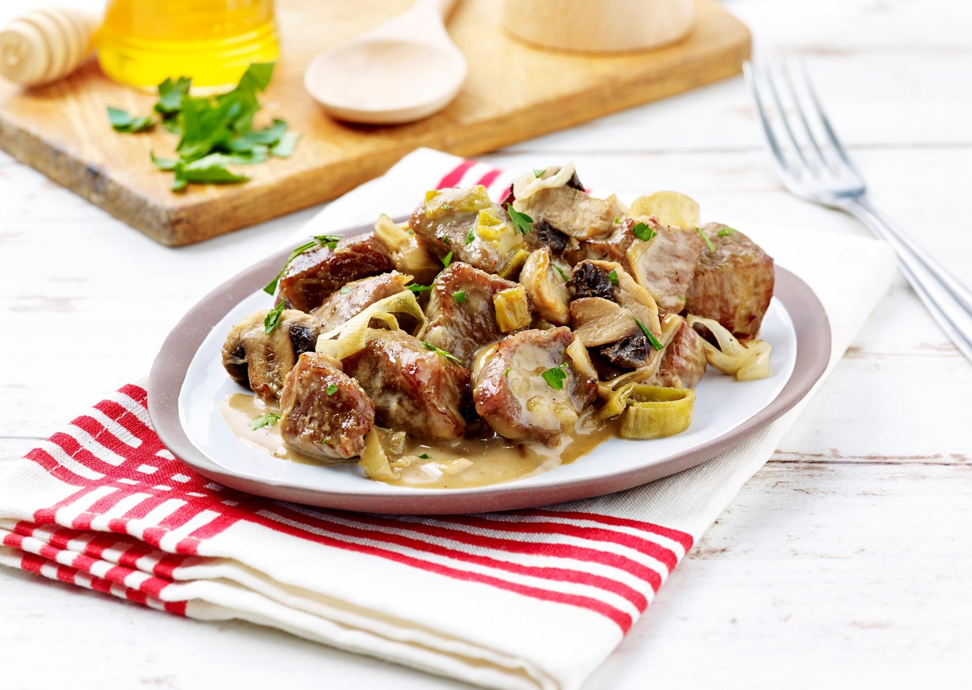Mit ActiFry frittiertes Kalbfleisch mit Honig und Pekannüssen - Rezepte ...