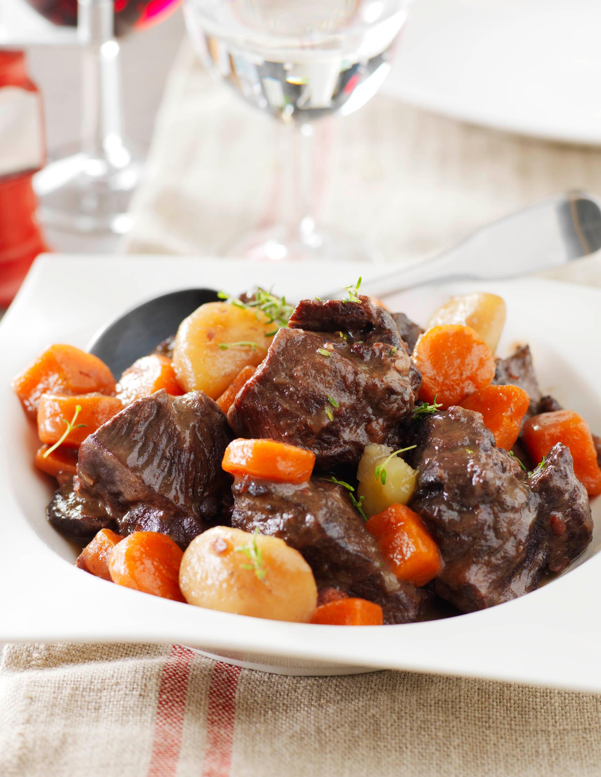 Rognons de bœuf au vin rouge - Recette Cookeo | Moulinex