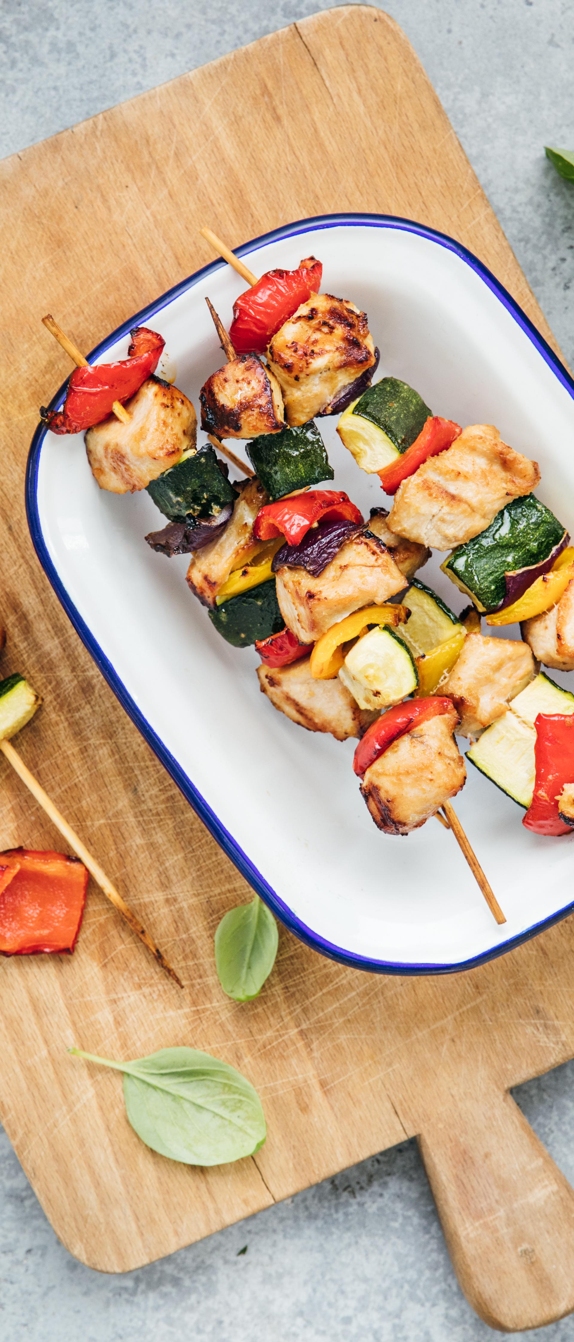 Kuřecí kebab - recept OptiGrill 2in1 | Tefal