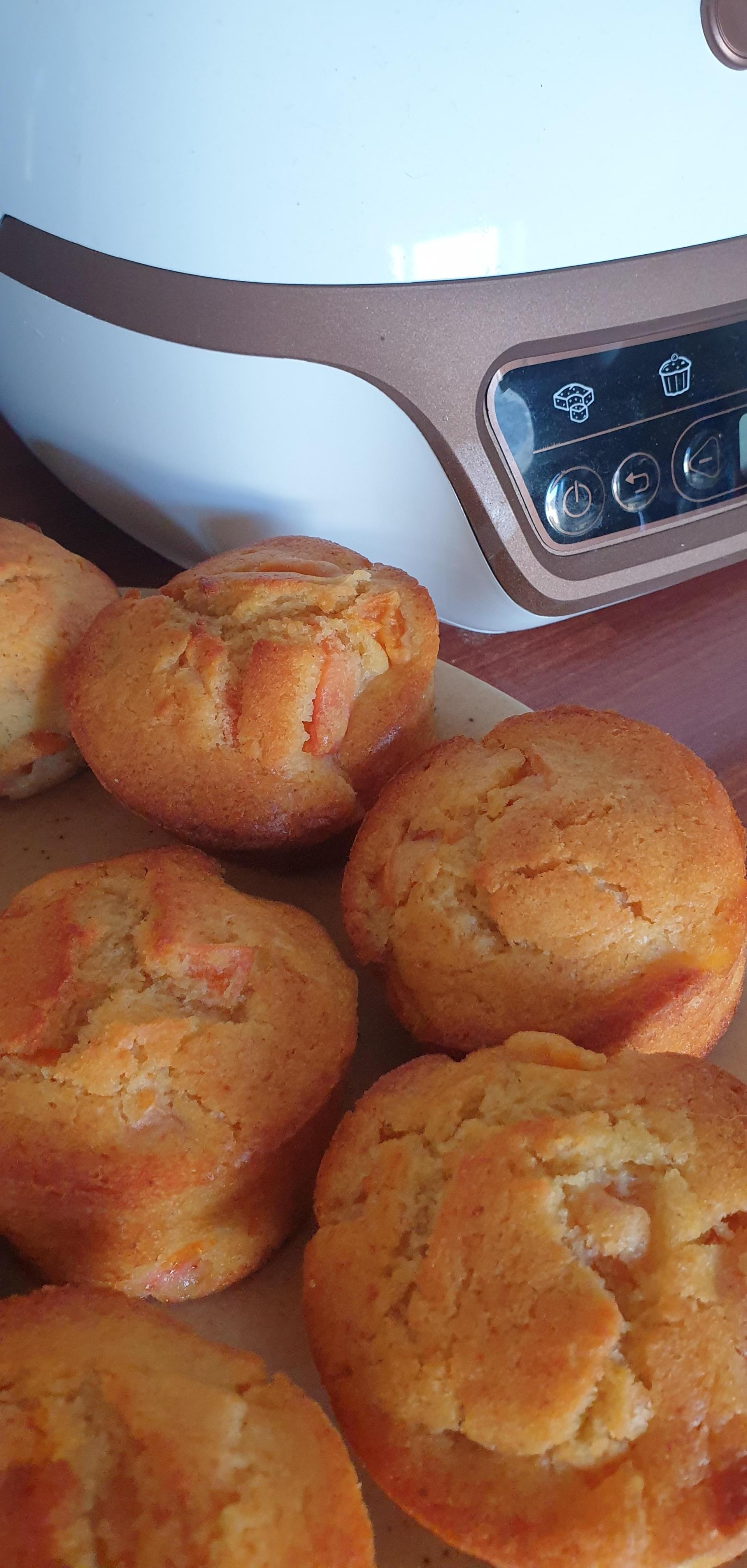 Muffins abricot au miel - Recette Cake Factory | Tefal