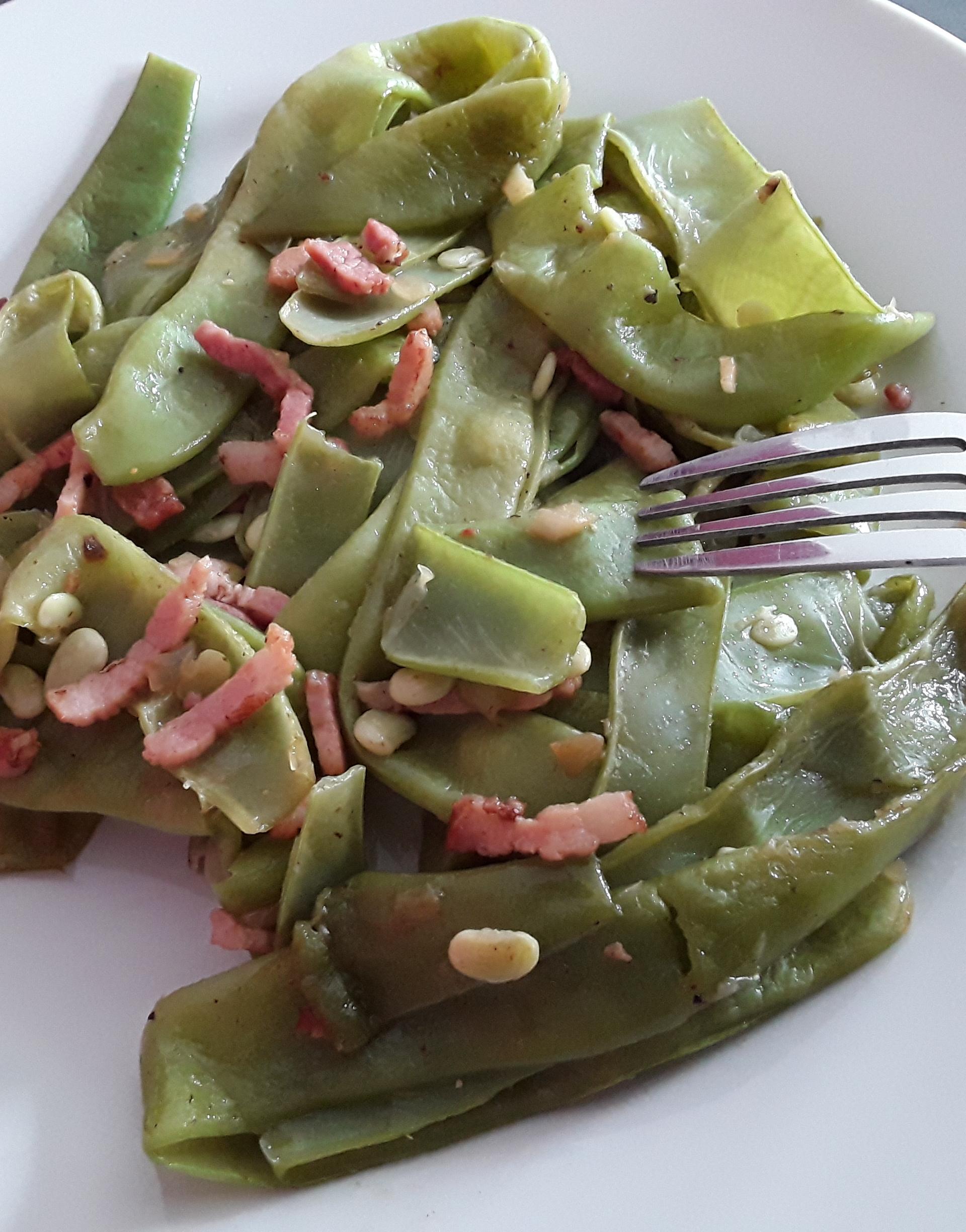 Haricots plats aux lardons - Recette Cookeo | Moulinex