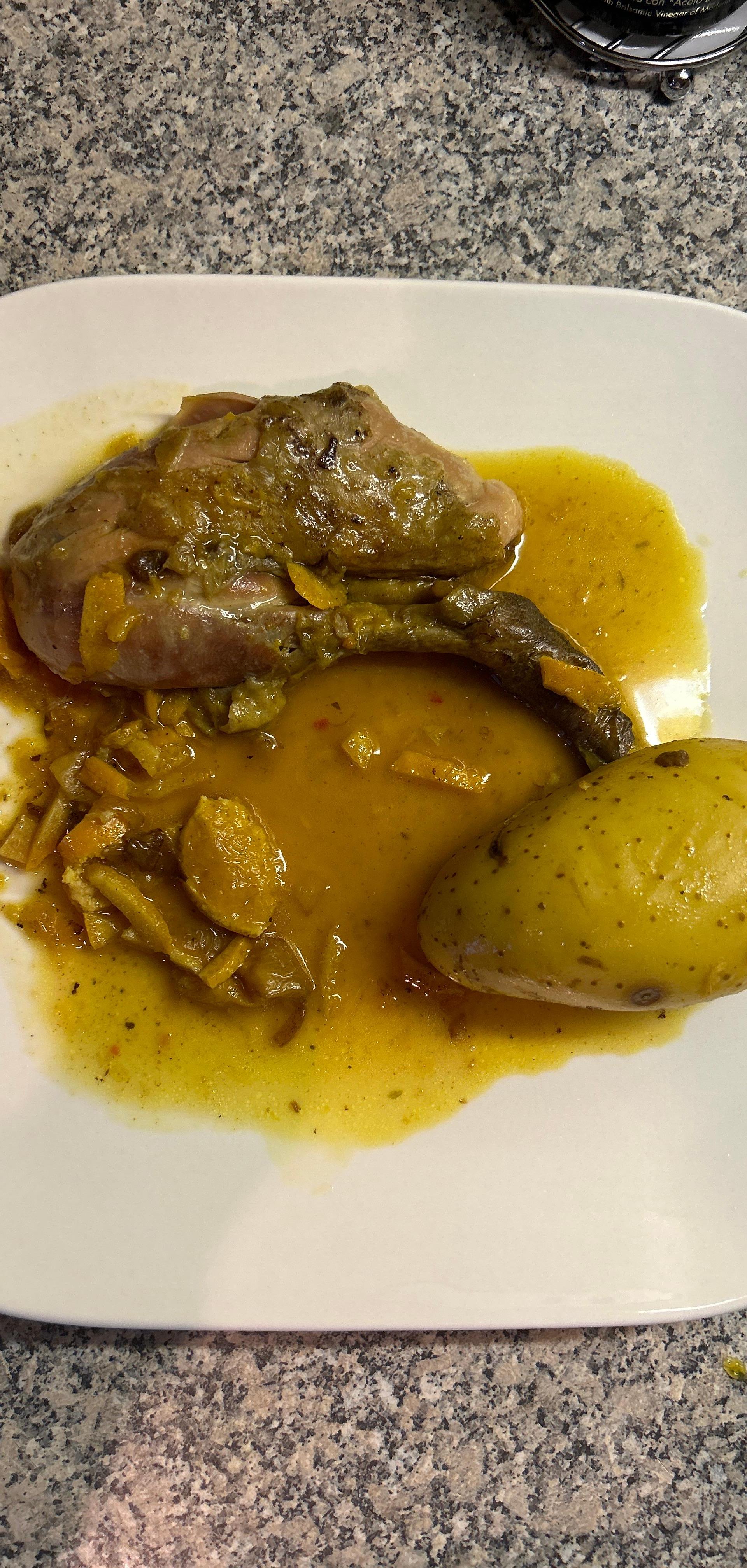 Cuisse de canard à l’orange - Recette Cookeo | Moulinex