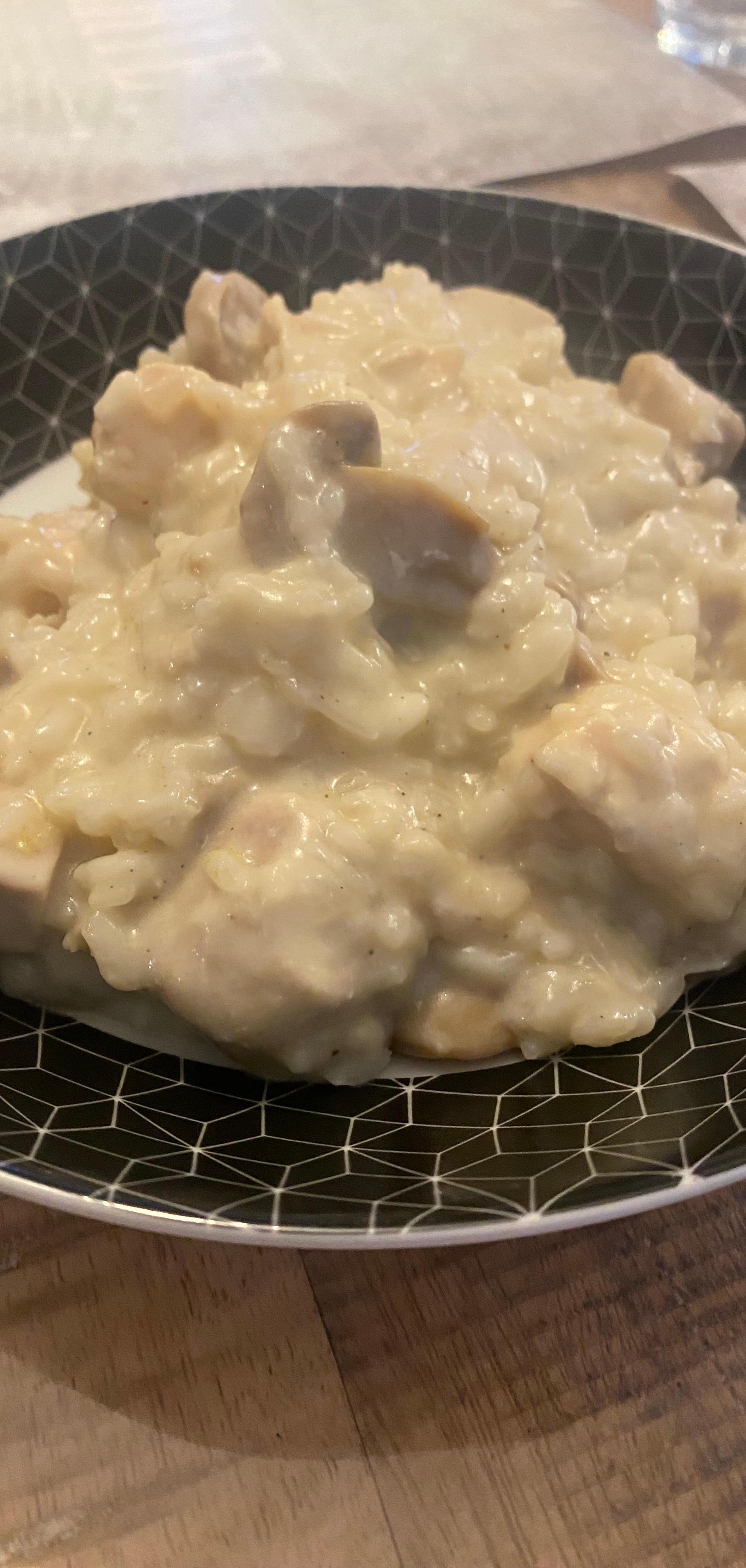 Risotto Champignon Poulet Cookeo