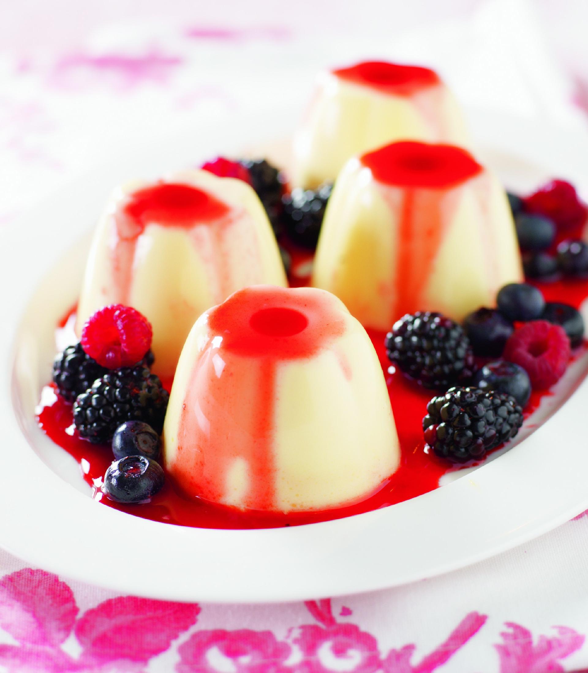 Entremets vanille fruits rouges - Recette Companion | Moulinex