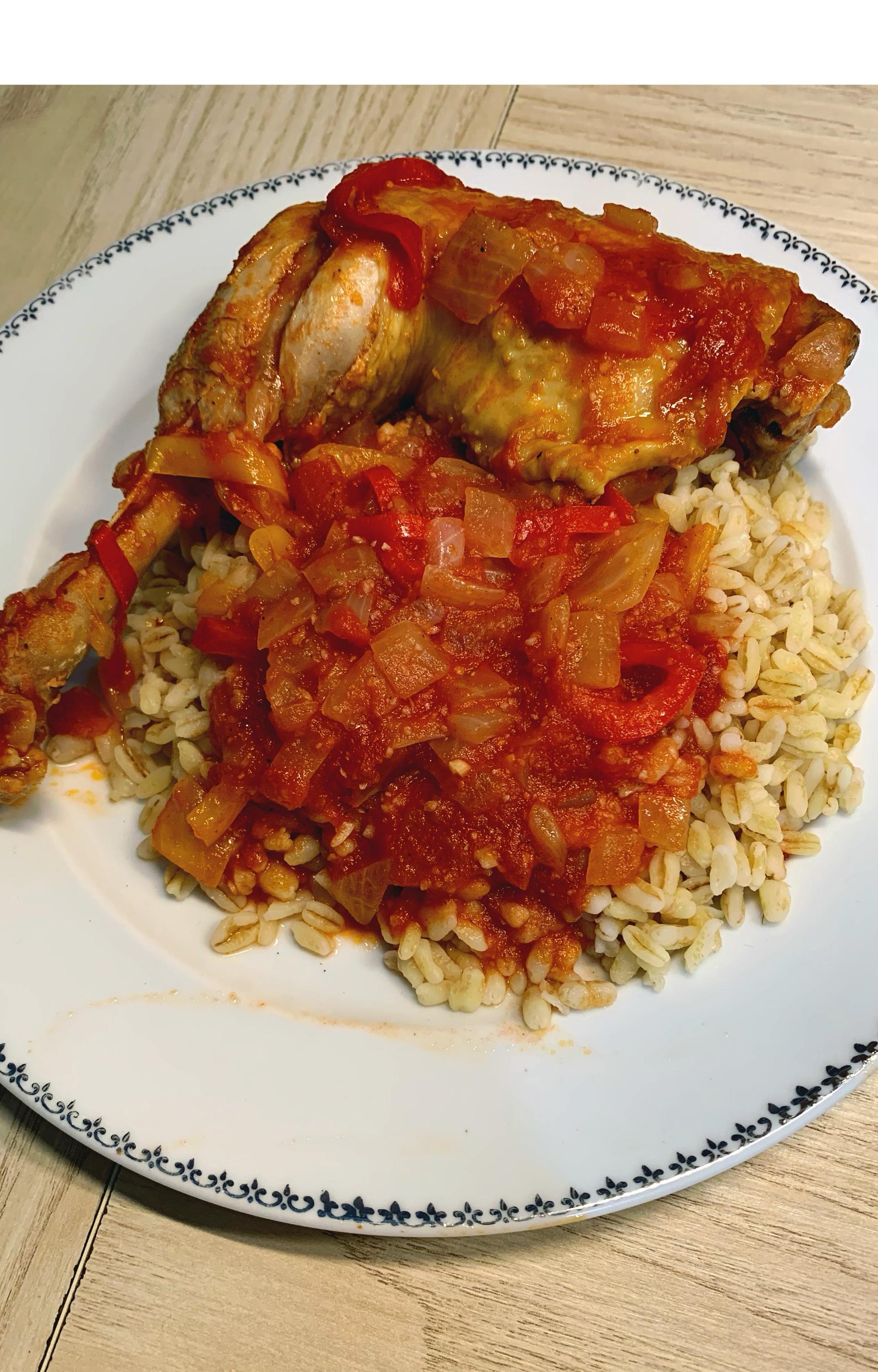 Poulet Basquaise Express Cyril Lignac Recette Cookeo V3 Moulinex