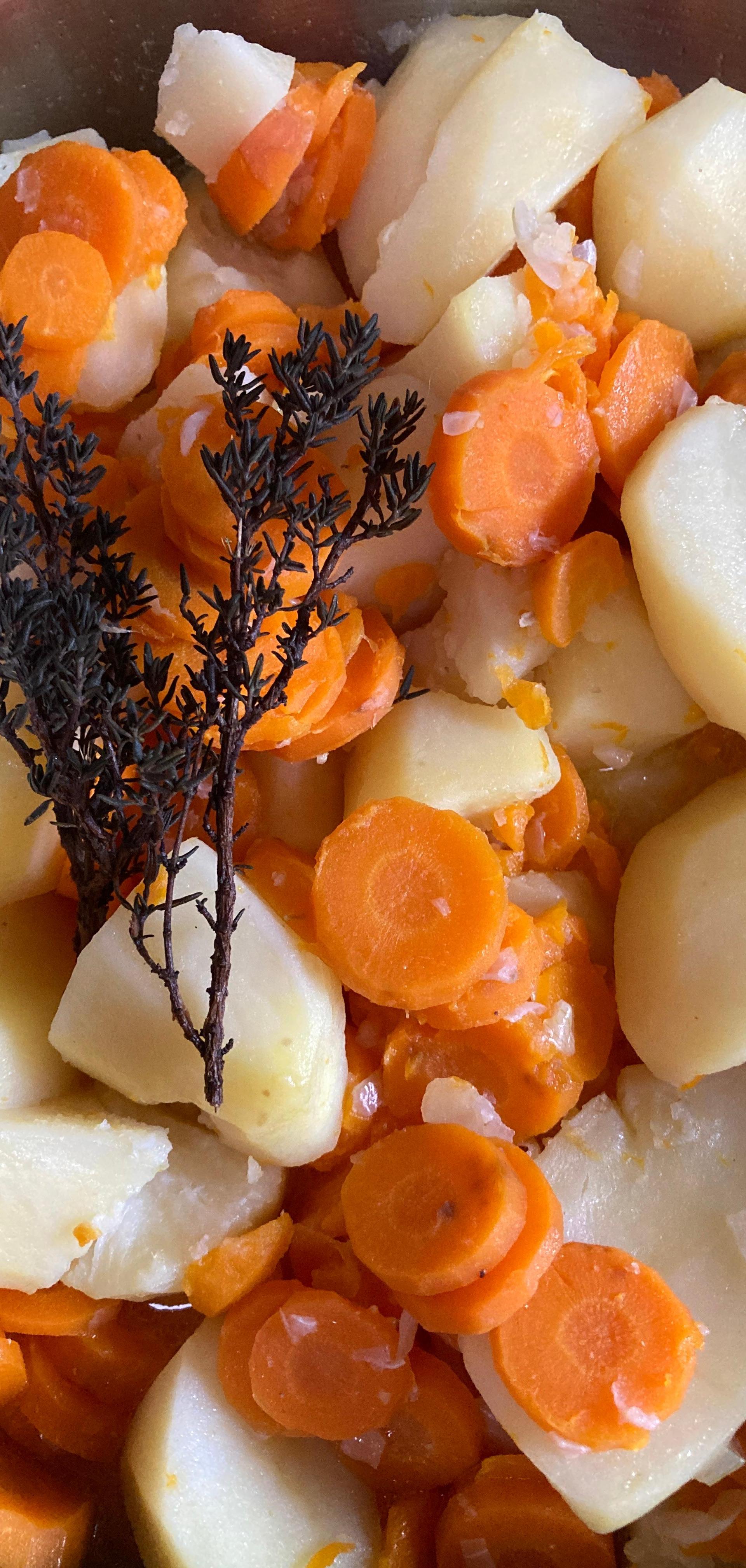 Rata de carottes et de pomme de terre - Recette Cookeo V3 | Moulinex